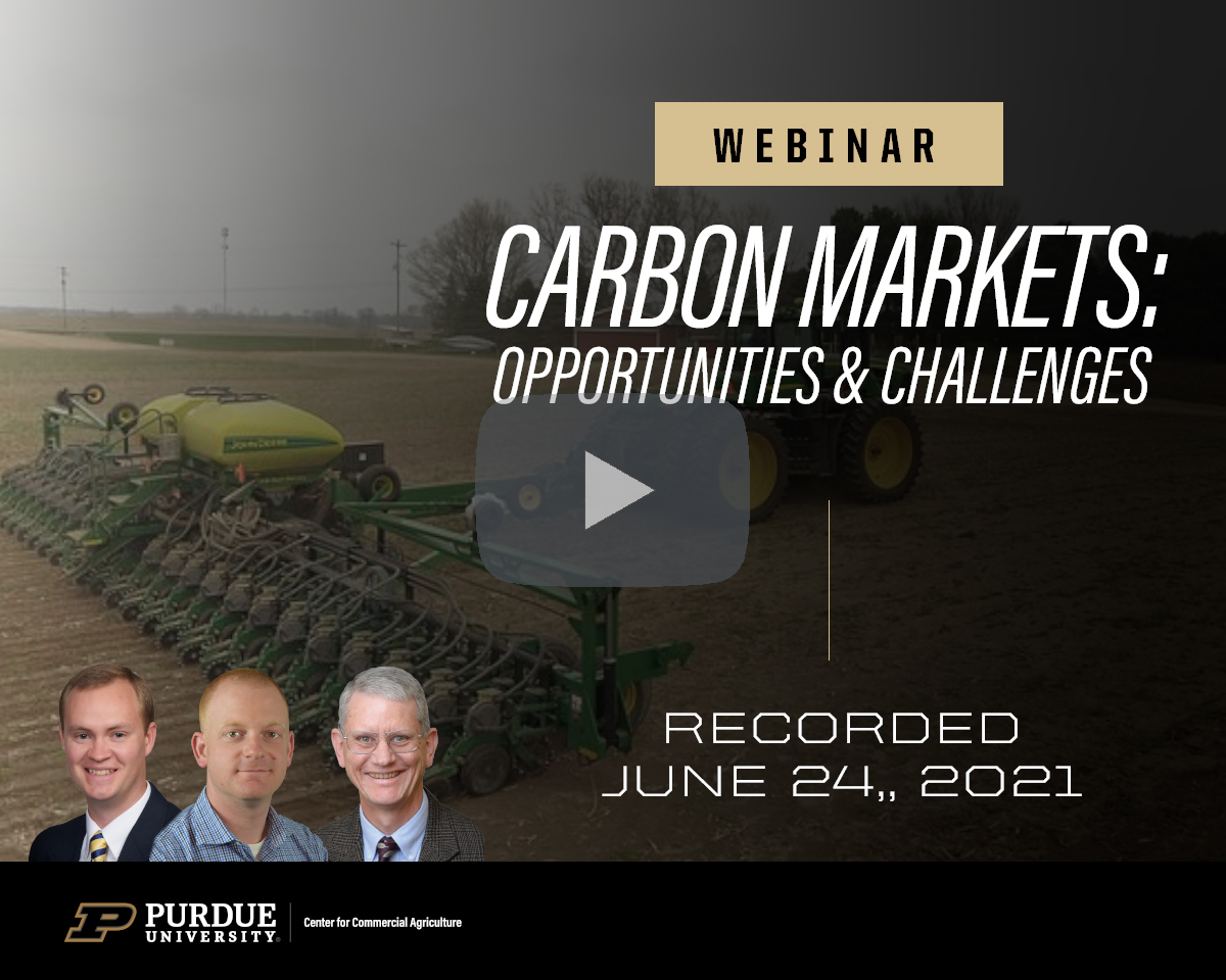 Carbon Markets for U.S. Row Crop Producers: Opportunities and ...