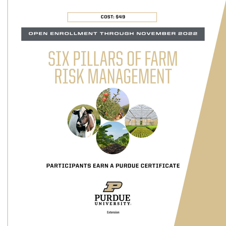 Six Pillars of Farm Risk Management - Center for Commercial Agriculture