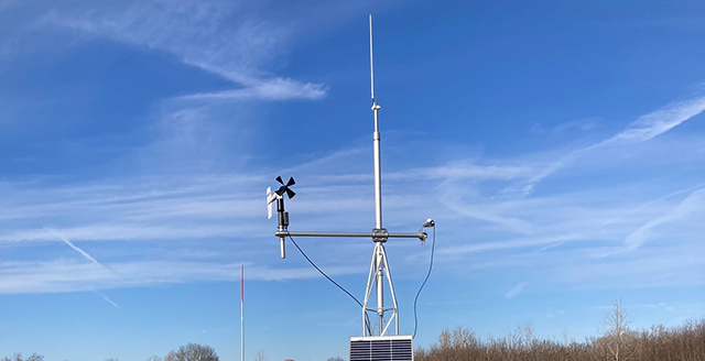 Researchers Add Weather Station at Martell Forest