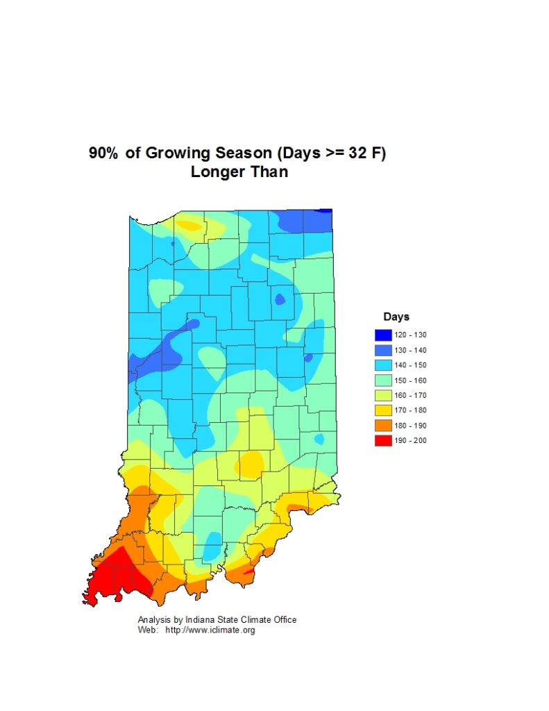 Climate Maps – Indiana State Climate Office