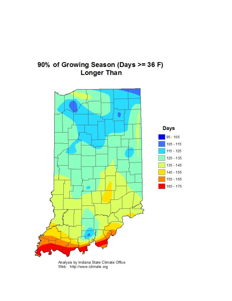 Climate Maps – Indiana State Climate Office