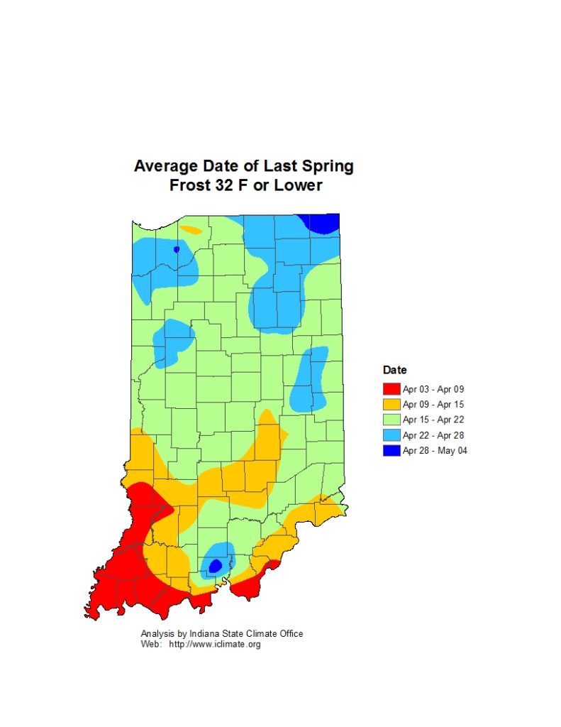 Climate Maps – Indiana State Climate Office