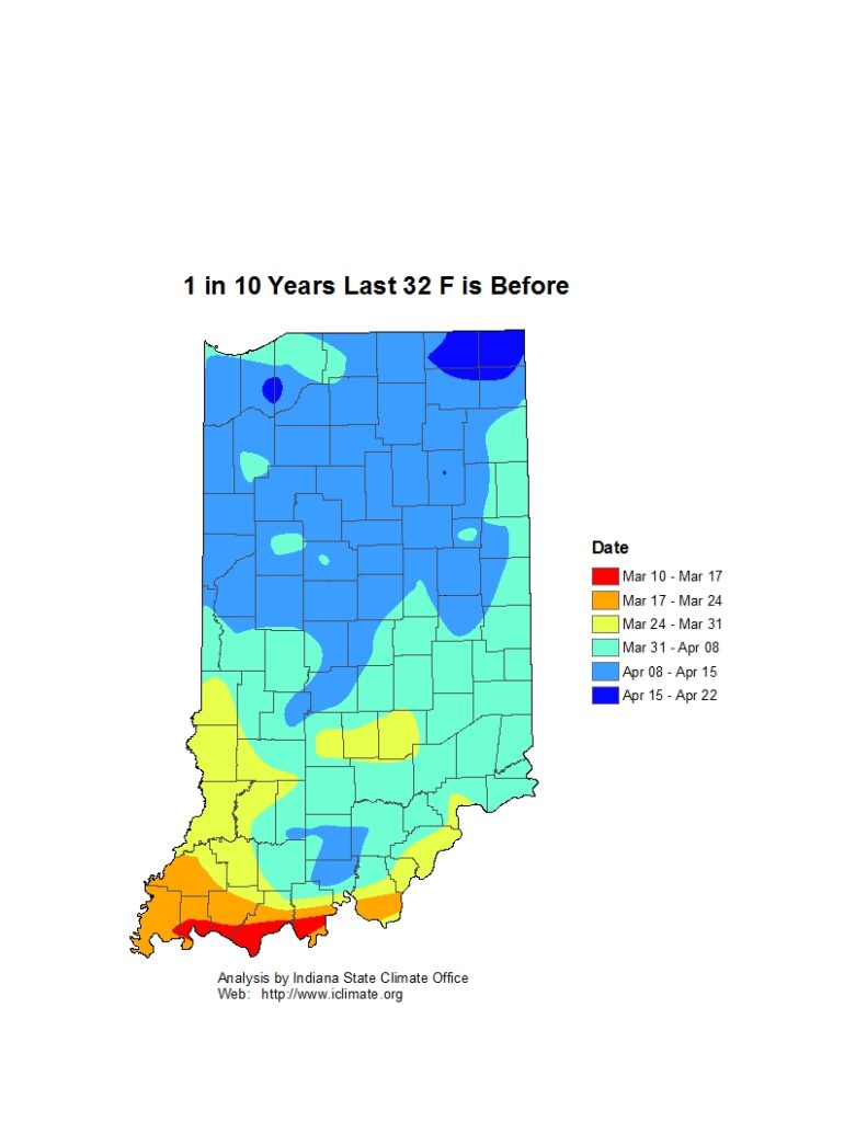 Climate Maps – Indiana State Climate Office