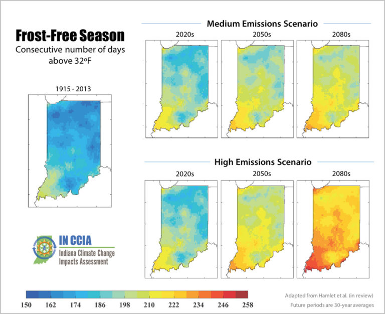 Additional Data for the Climate Report – Indiana Climate Change Impacts ...