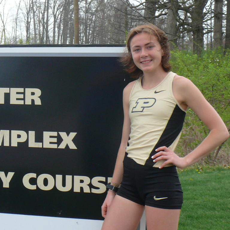 Student-athlete runs into a career in plants