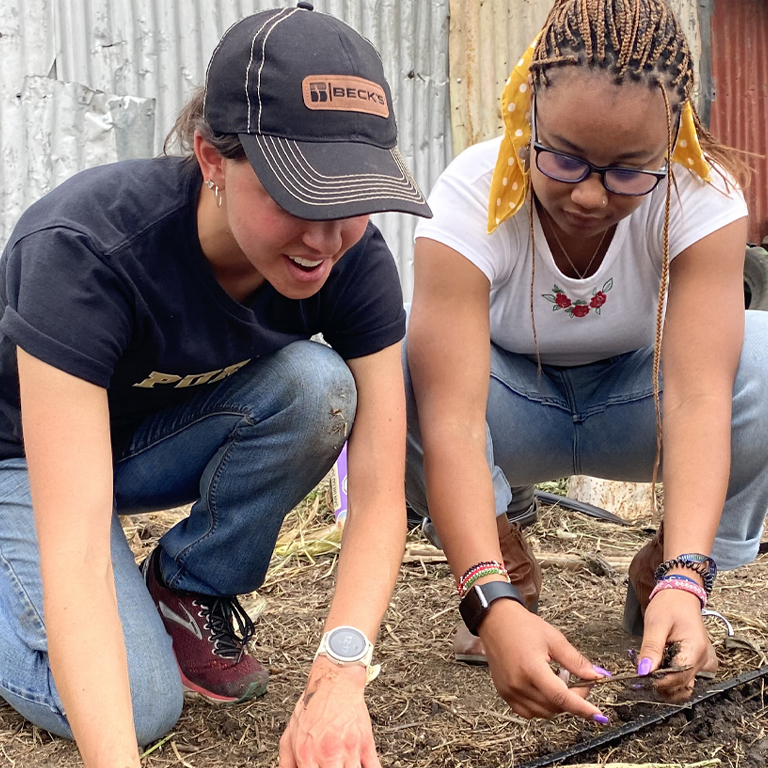 Engineering student driven to improve food security around the world