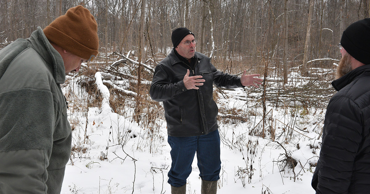 Seifert Honored with Chase S. Osborn Award for Wildlife Conservation